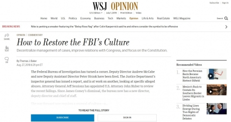 FBI Retired agents Books and Publications